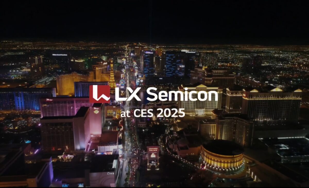 LX Semicon at CES 2025 - LX 세미콘